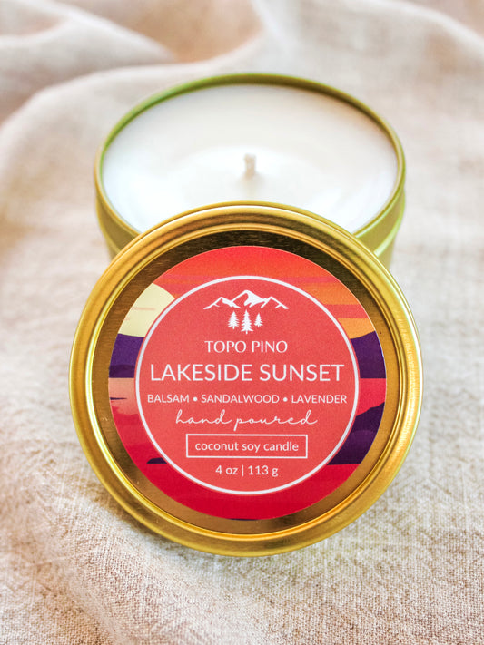 Lakeside Sunset Limited Edition Candles – Topo Pino